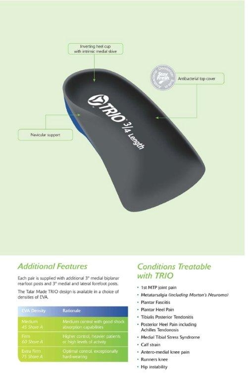 Trio Orthotics - Myfootcaresupplies.com